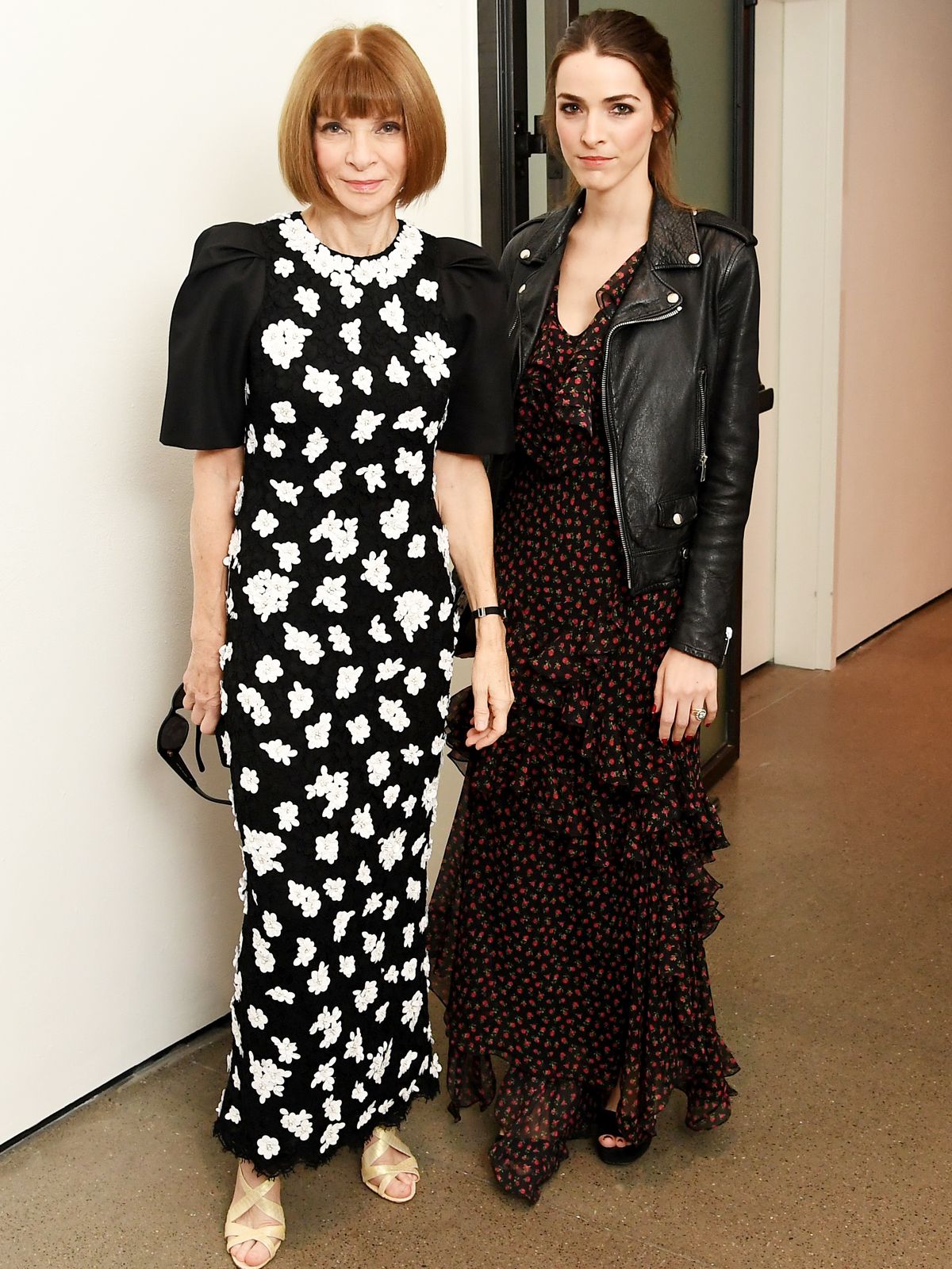 Anna Wintour and Bee Carrozzini Wearing Coordinated Looks | Who What Wear