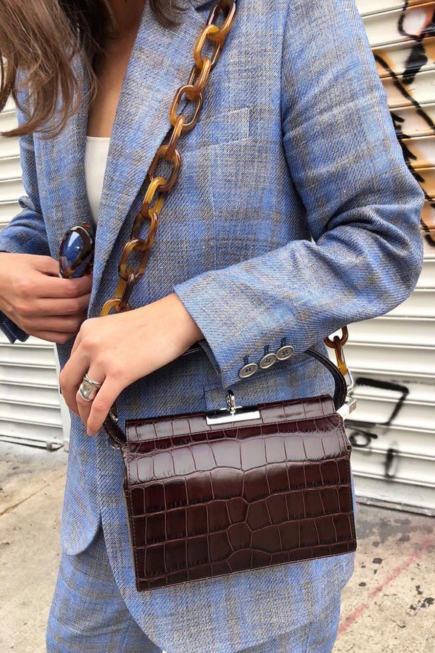 Shop the Chicest Chain Strap Bags | Who What Wear