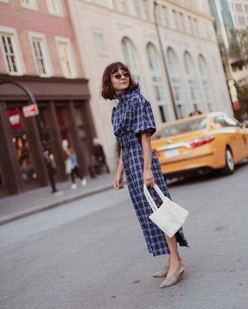 How to Wear a Checkered Dress: 14 Outfit Ideas | Who What Wear