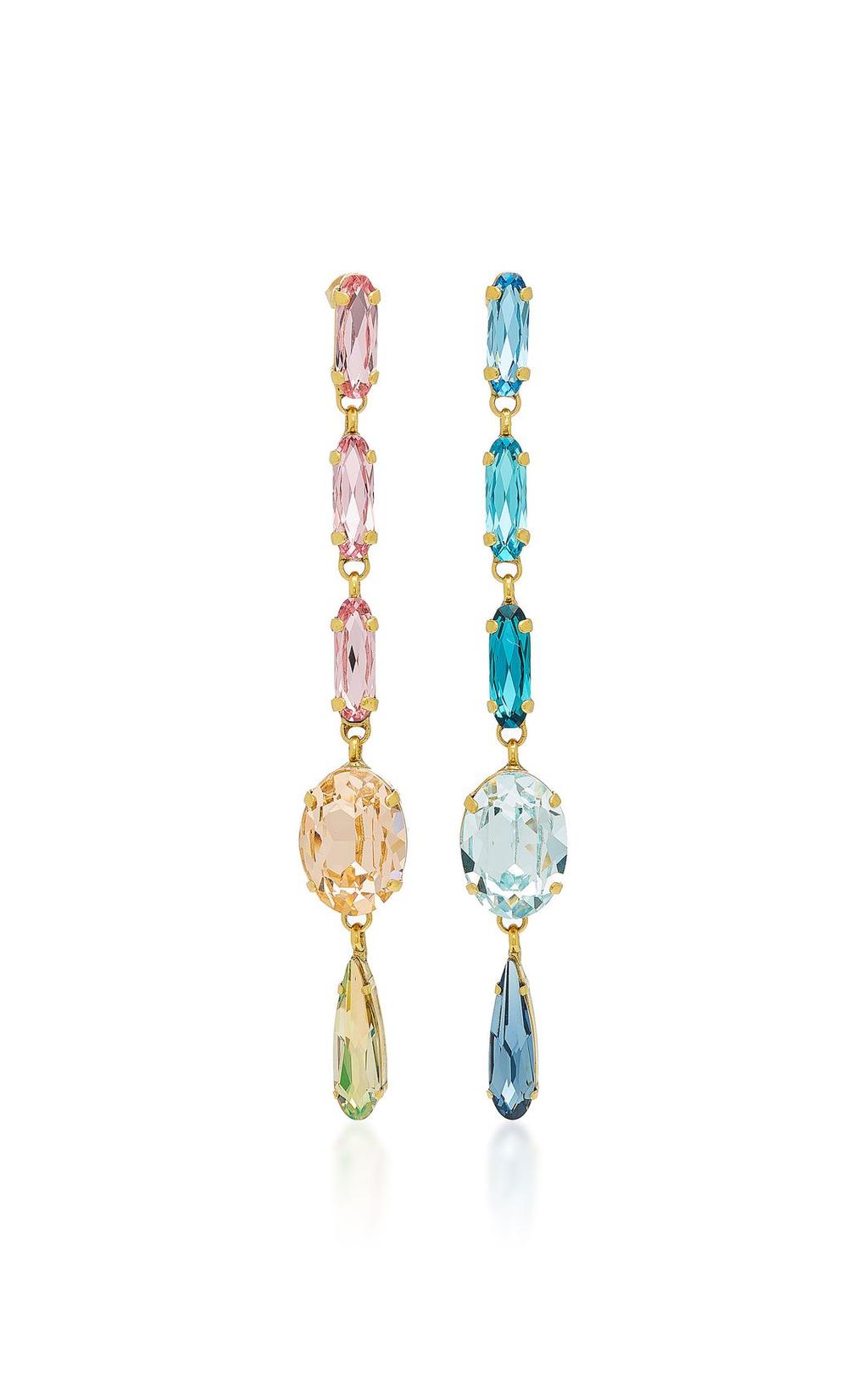 These Crystal Drop Earrings Are Dripping With Pretty | Who What Wear