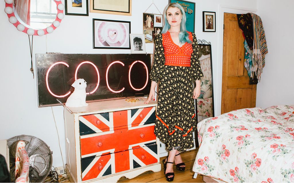 Inside Coco Fennell's Vintage-Style Wardrobe | Who What Wear