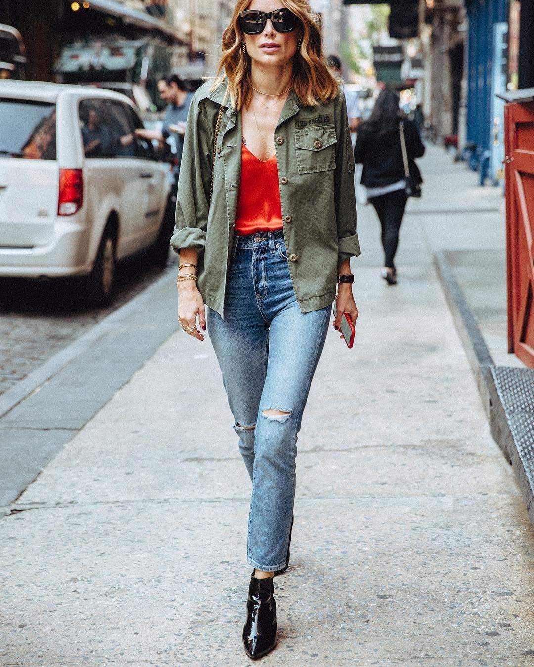 15 Outfits With Green Jackets You Can Wear Year Around | Who What Wear