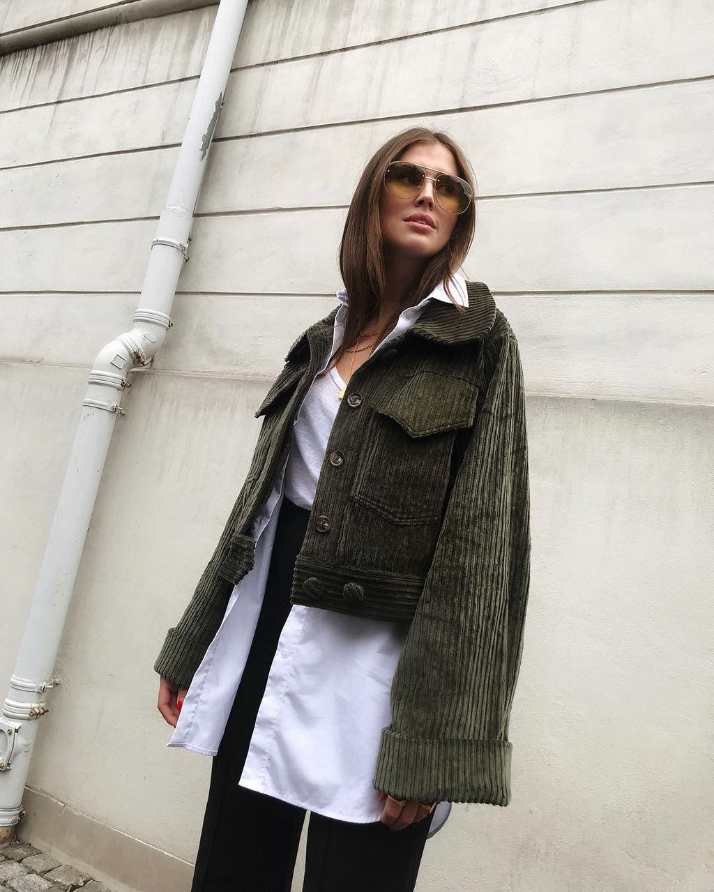 15 Outfits With Green Jackets You Can Wear Year Around | Who What Wear