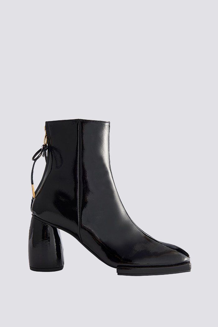 The Best Black Patent Leather Boots You Need This Winter | Who What Wear