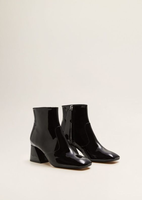 The Best Black Patent Leather Boots You Need This Winter | Who What Wear