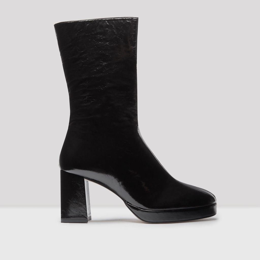 The Best Black Patent Leather Boots You Need This Winter | Who What Wear