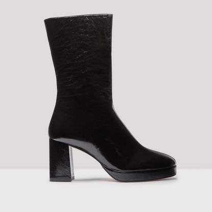 The Best Black Patent Leather Boots You Need This Winter | Who What Wear