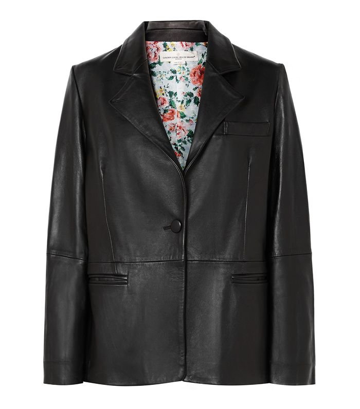 This '90s Leather Jacket Trend Is Back in Fashion | Who What Wear