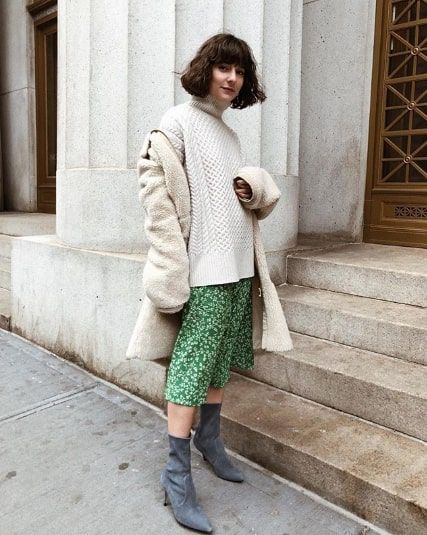 We Found All the Best Long-Sweater Outfits for Fall | Who What Wear