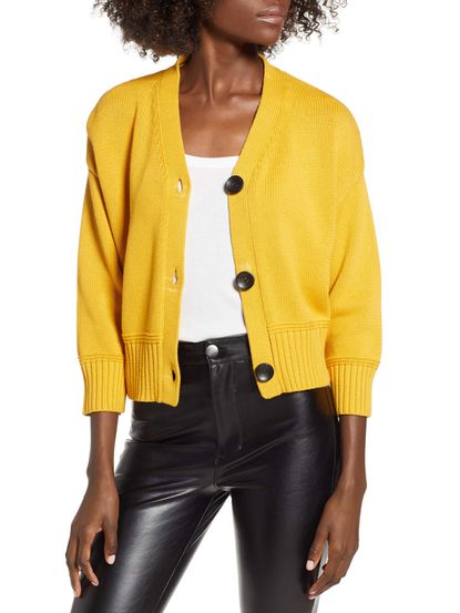 20 Bright Yellow Cardigans, From Pastel to Mustard | Who What Wear