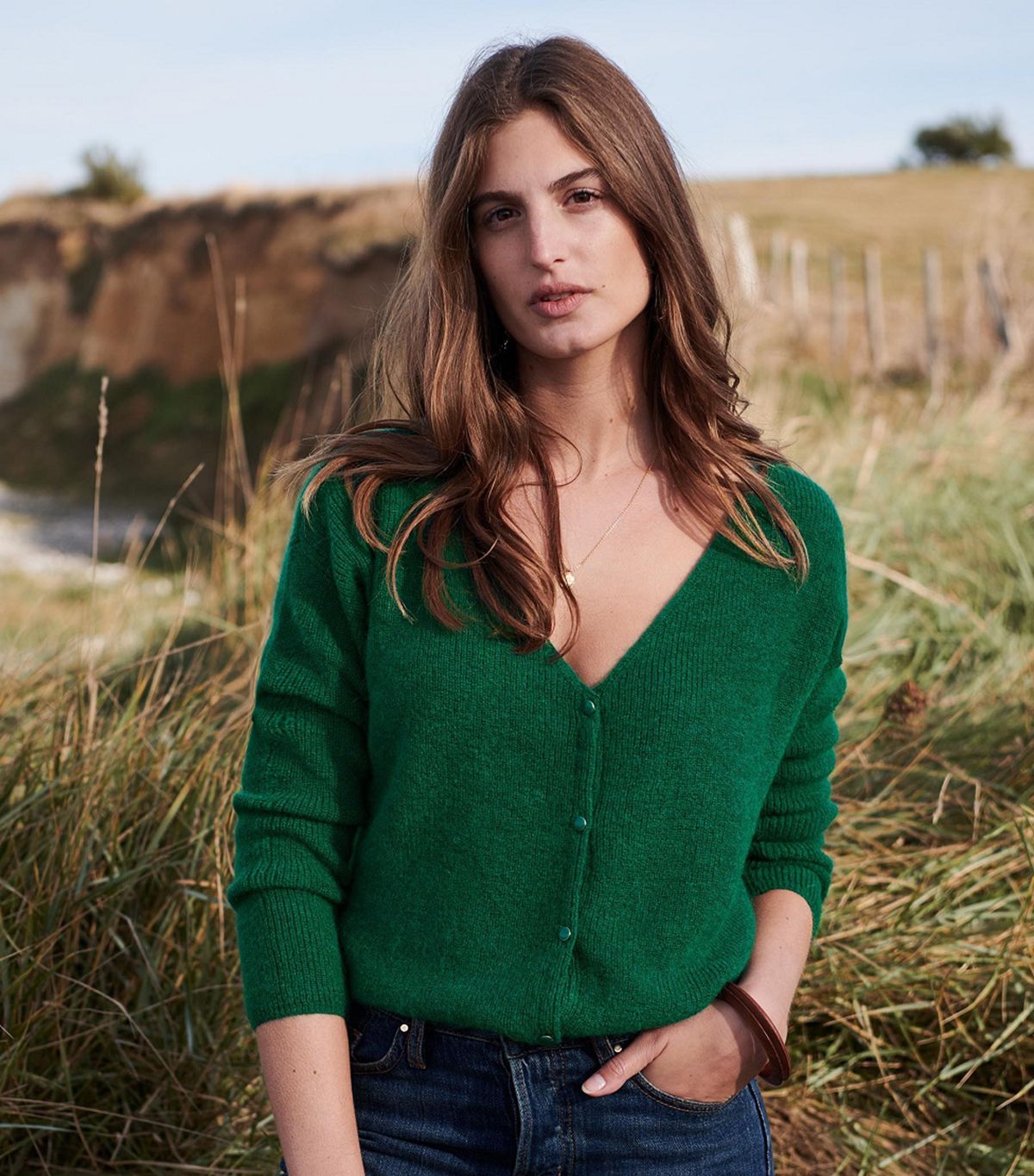 This Sézane Cardigan Has a 10,000 Person Waiting List | Who What Wear