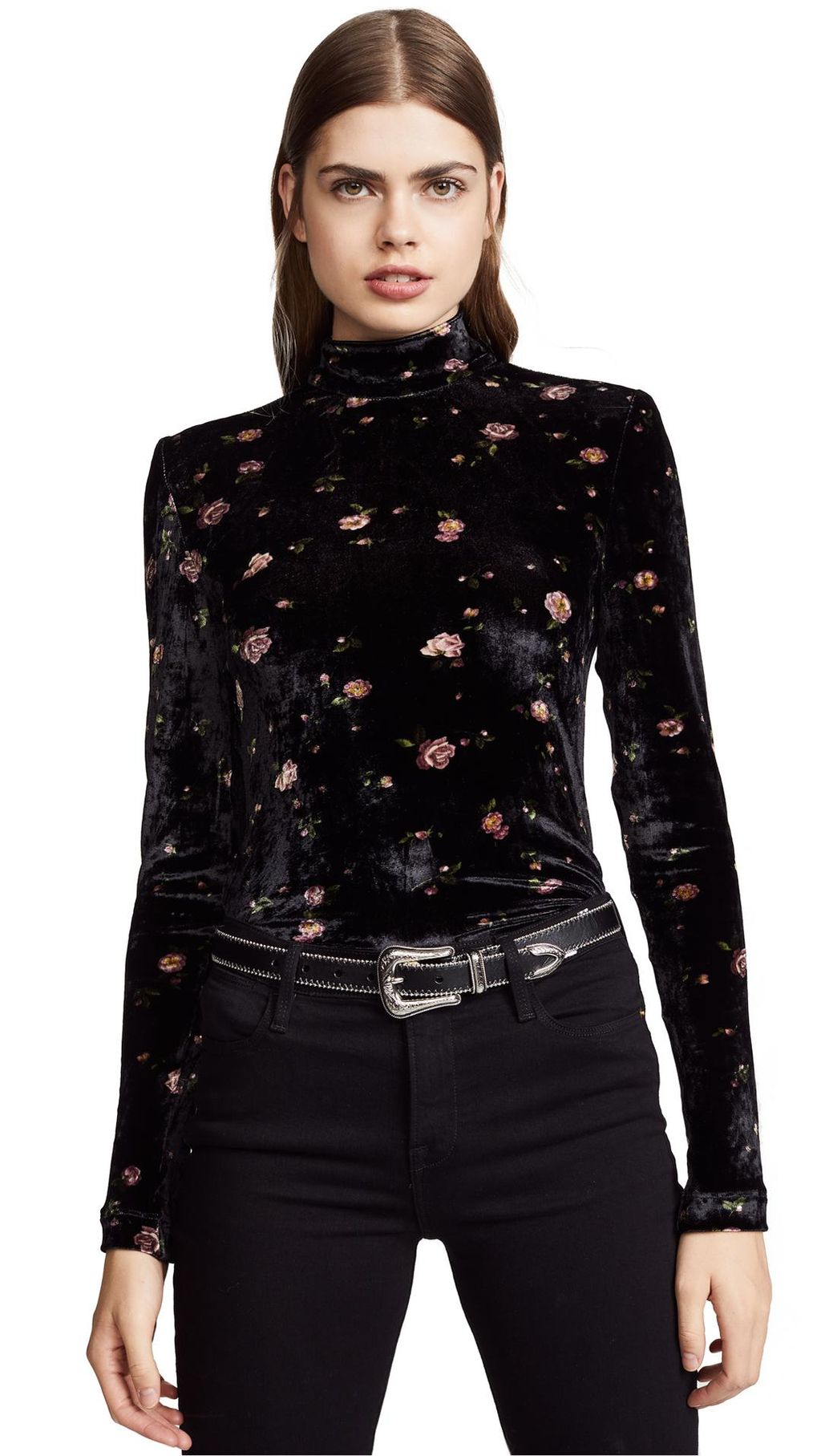 The 21 Best Velour Turtlenecks for a '90s-Inspired Look | Who What Wear