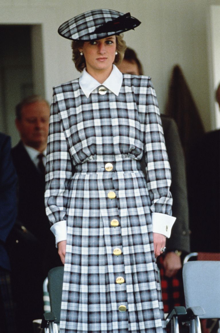 Zara's Tartan Collection Is Very Princess Diana | Who What Wear