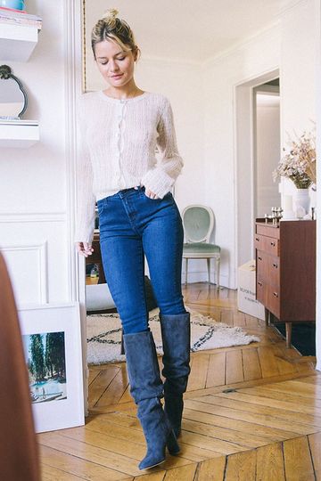 French Girls Wear These Classic Boots Year After Year | Who What Wear