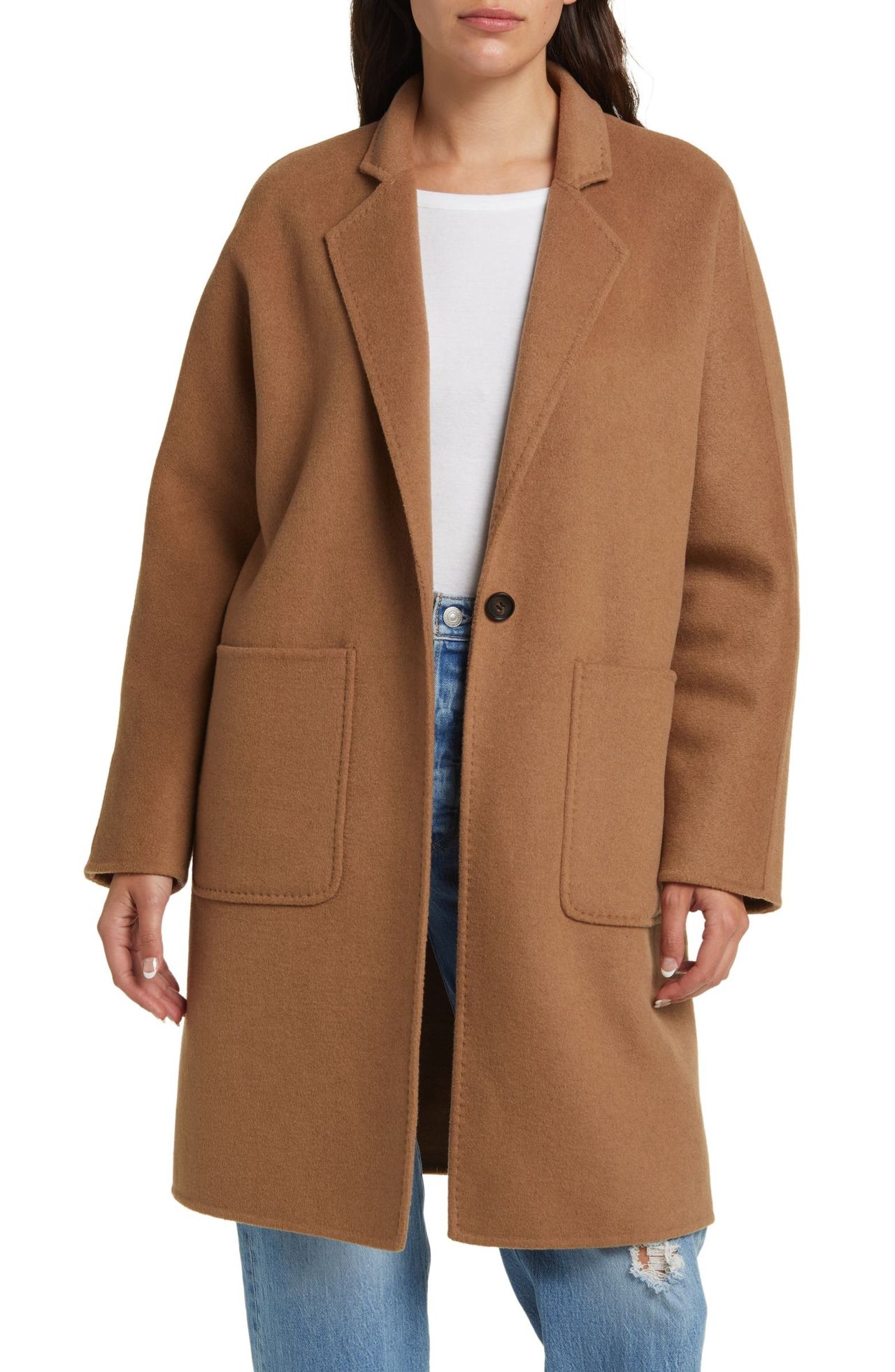 29 Stylish Long Wool Coats for Women | Who What Wear