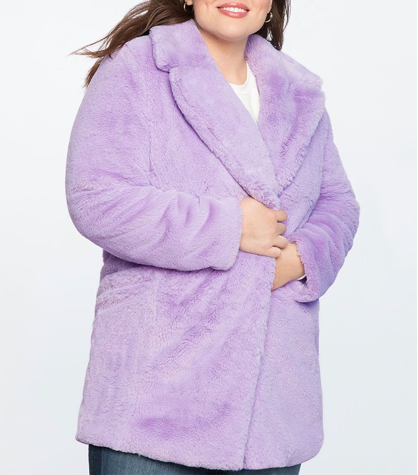 The 17 Gorgeous Purple Winter Coats You Need | Who What Wear