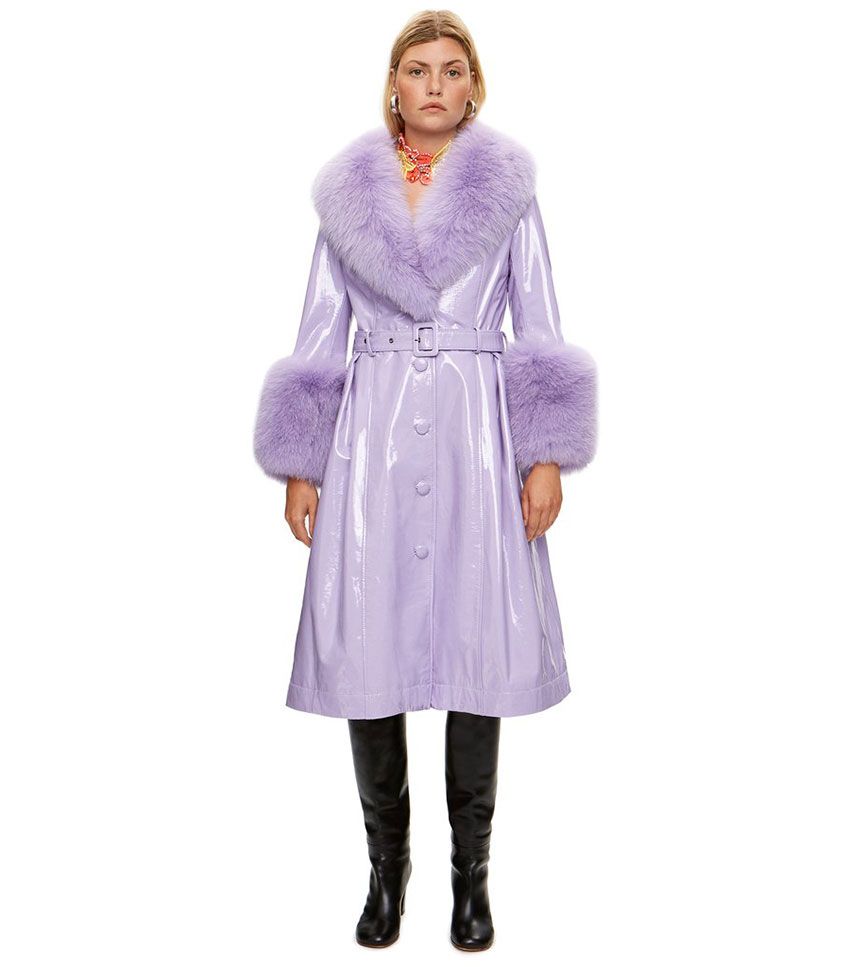The 17 Gorgeous Purple Winter Coats You Need | Who What Wear