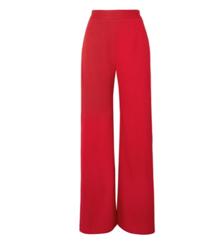 Victoria Beckham Made Red Trousers Look Cool | Who What Wear