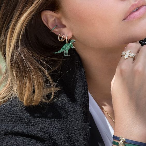 12 Earrings for Double Piercings | Who What Wear