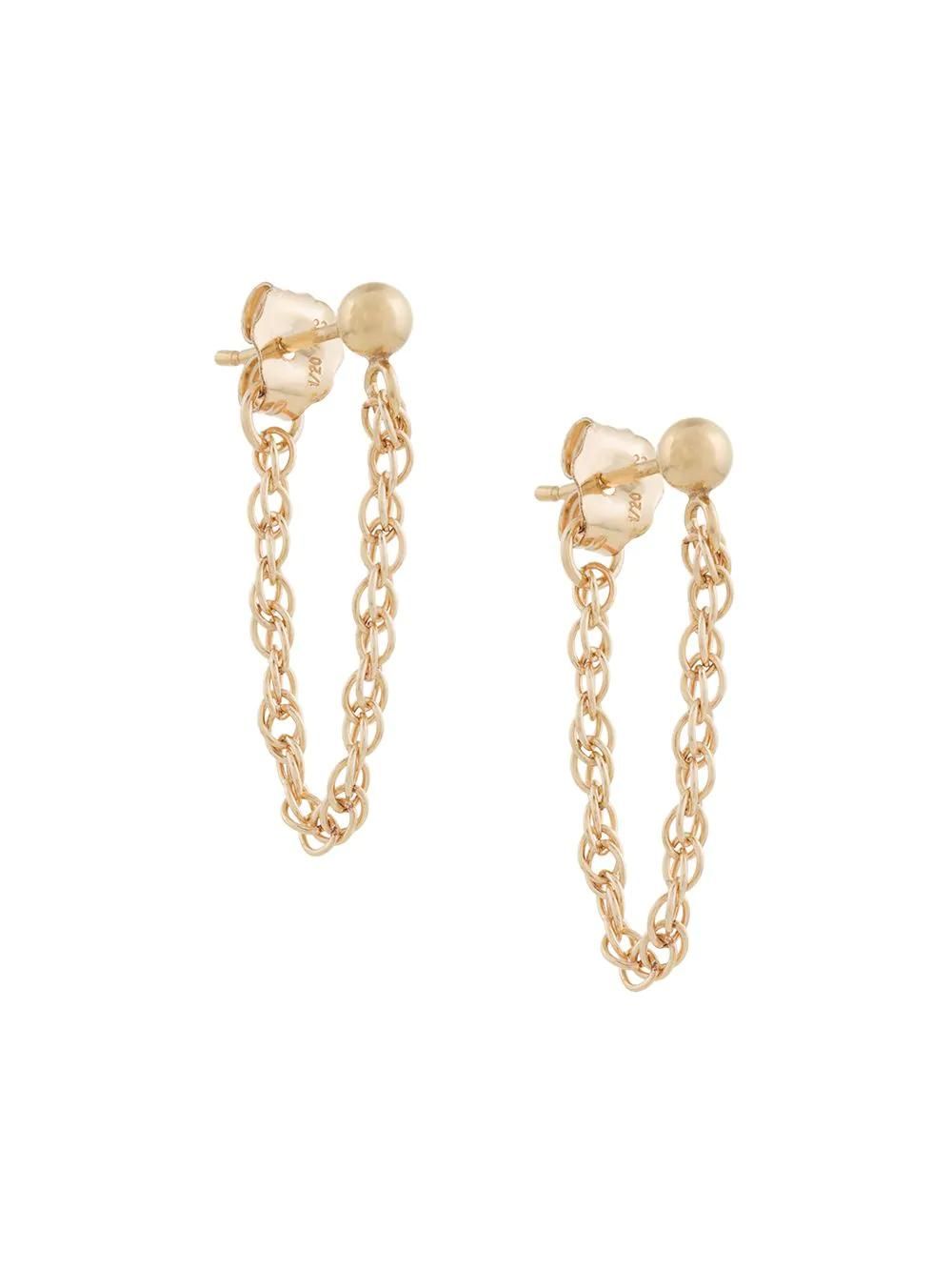 You're About to See These 22 Chain Earrings Everywhere | Who What Wear