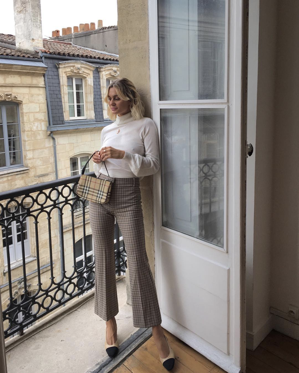 13 Ways Fashion Girls are Wearing White Sweater Outfits | Who What Wear