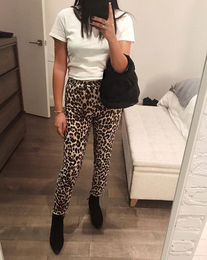 The Most Popular Leopard-Print Pants on Sale Now | Who What Wear