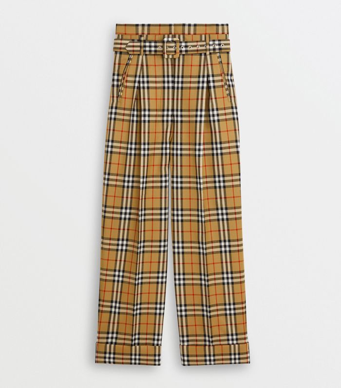 Burberry Check: This Classic Plaid Is Back in Fashion Again | Who What Wear