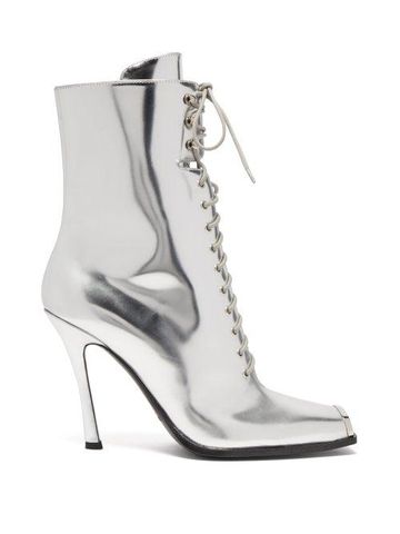 The 17 Best Silver Booties to Wear With Everything | Who What Wear