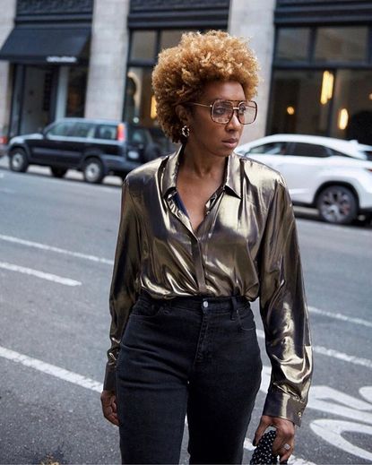 10 Gold Outfits That Aren't Over-the-Top | Who What Wear