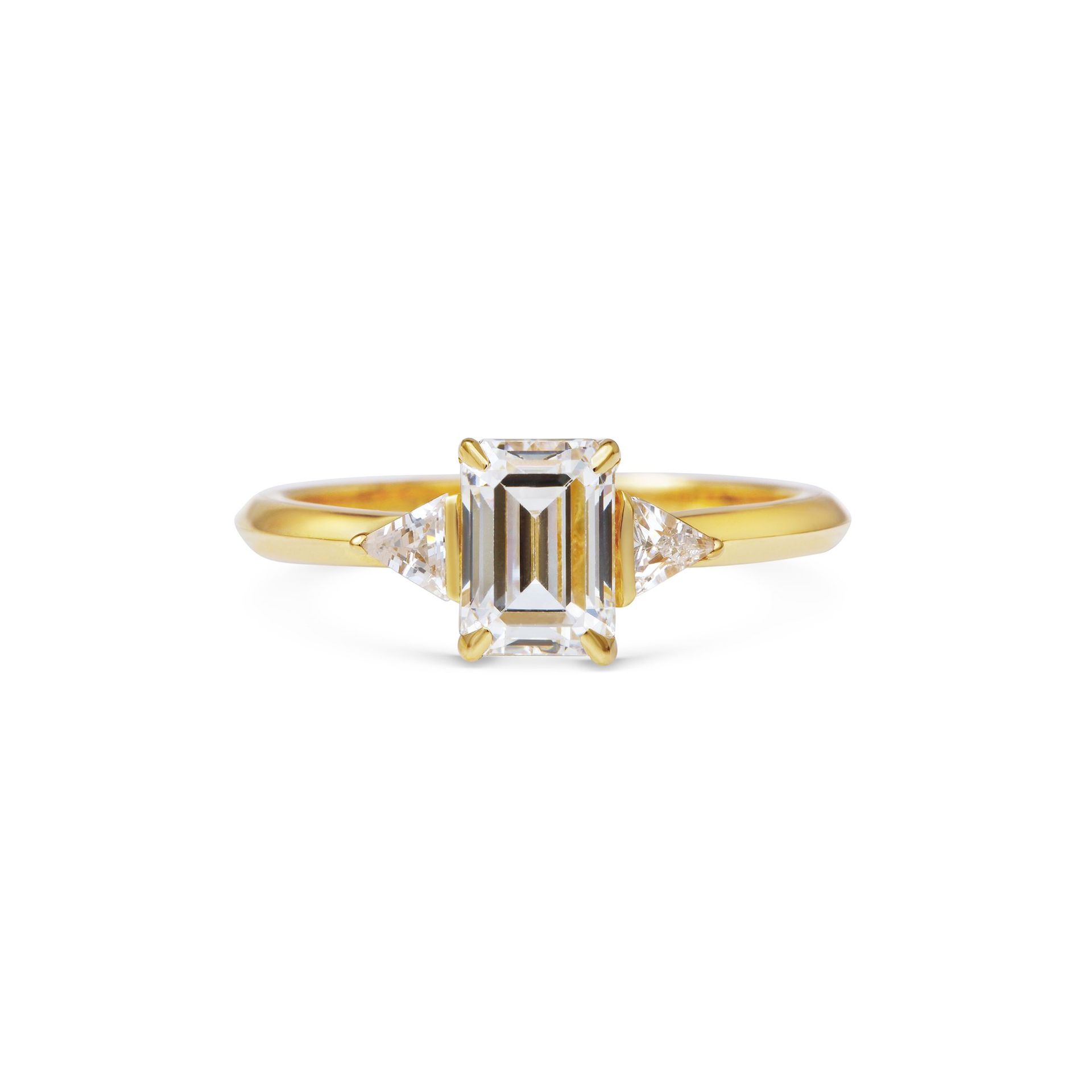 17 Stunning Emerald-Cut Engagement Rings | Who What Wear
