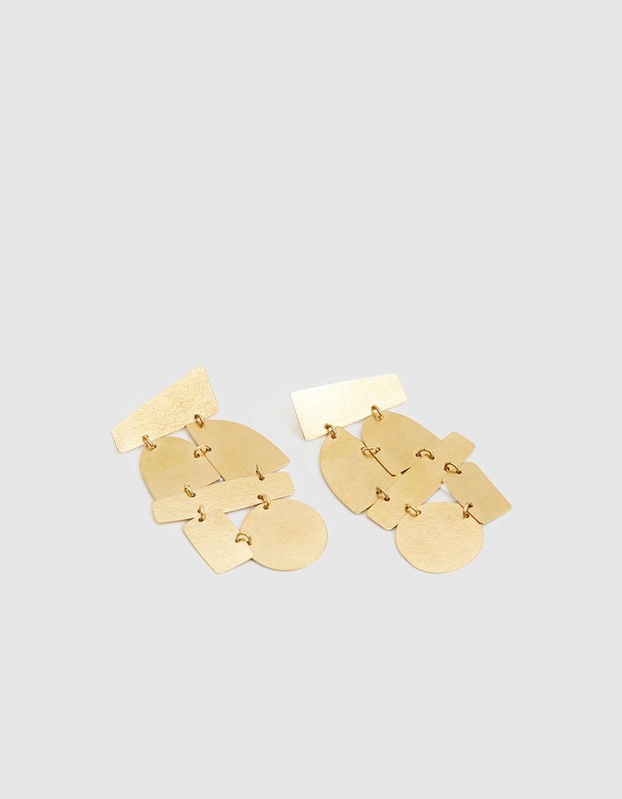 These 22 Gold Statement Earrings Will Never Go Out of Style | Who What Wear