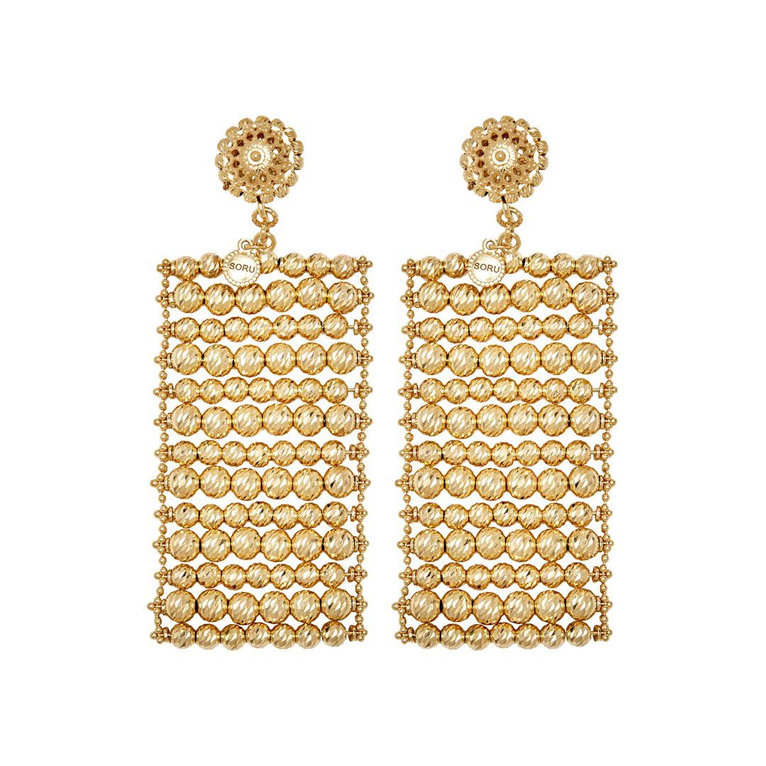 These 22 Gold Statement Earrings Will Never Go Out of Style | Who What Wear