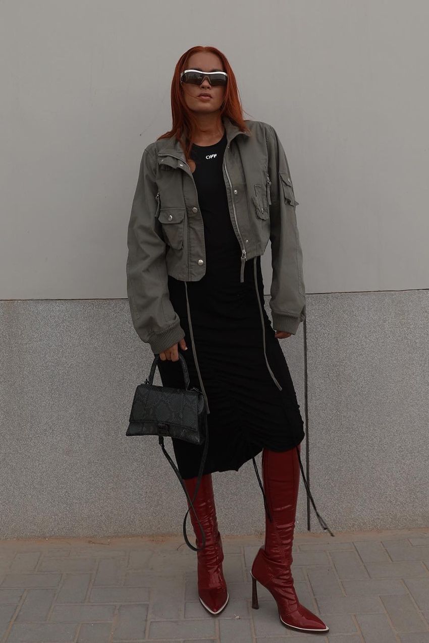 20 Tall-Boot Outfit Ideas to Wear Year-Round | Who What Wear