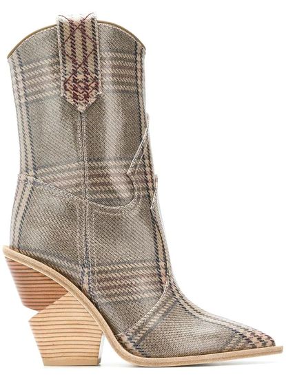 These 16 Plaid Booties Are So Unexpected | Who What Wear