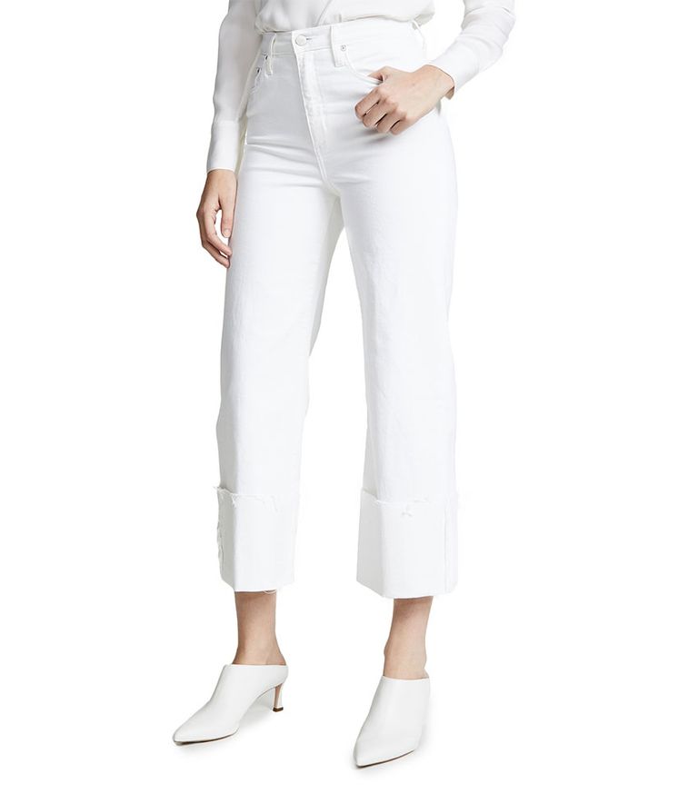 7 Stylish Ways to Wear White Jeans in Winter | Who What Wear