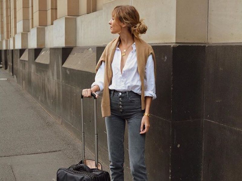 The 10 Best Jeans for Travel | Who What Wear