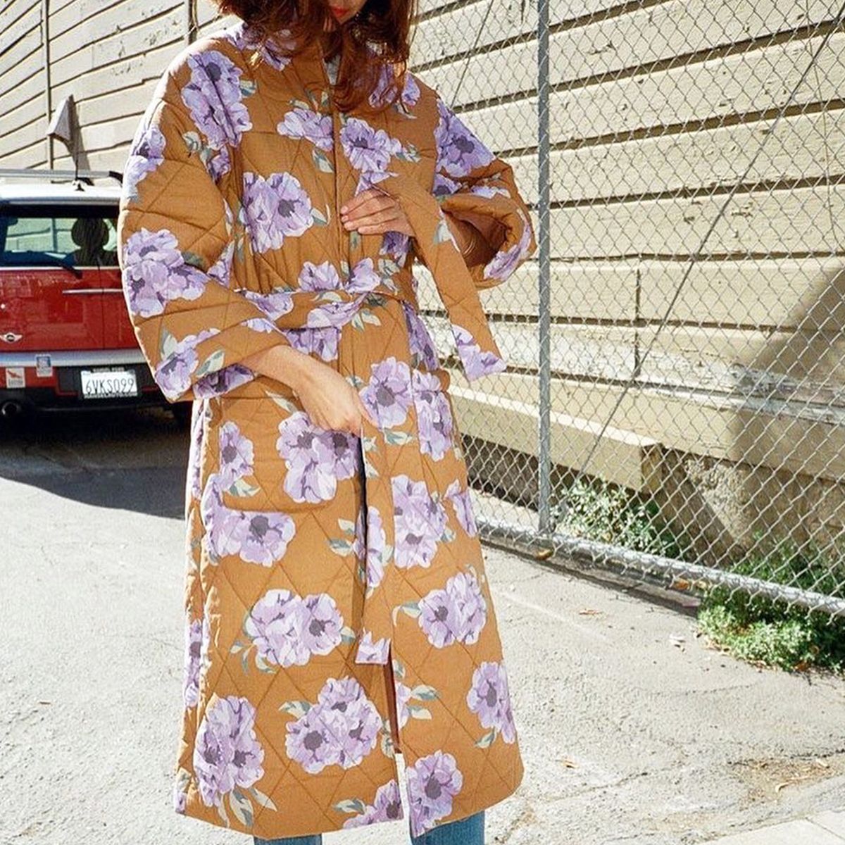 See and Shop the 21 Coolest Floral Coats for Winter | Who What Wear