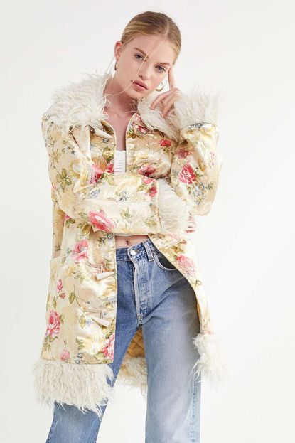 See and Shop the 21 Coolest Floral Coats for Winter | Who What Wear