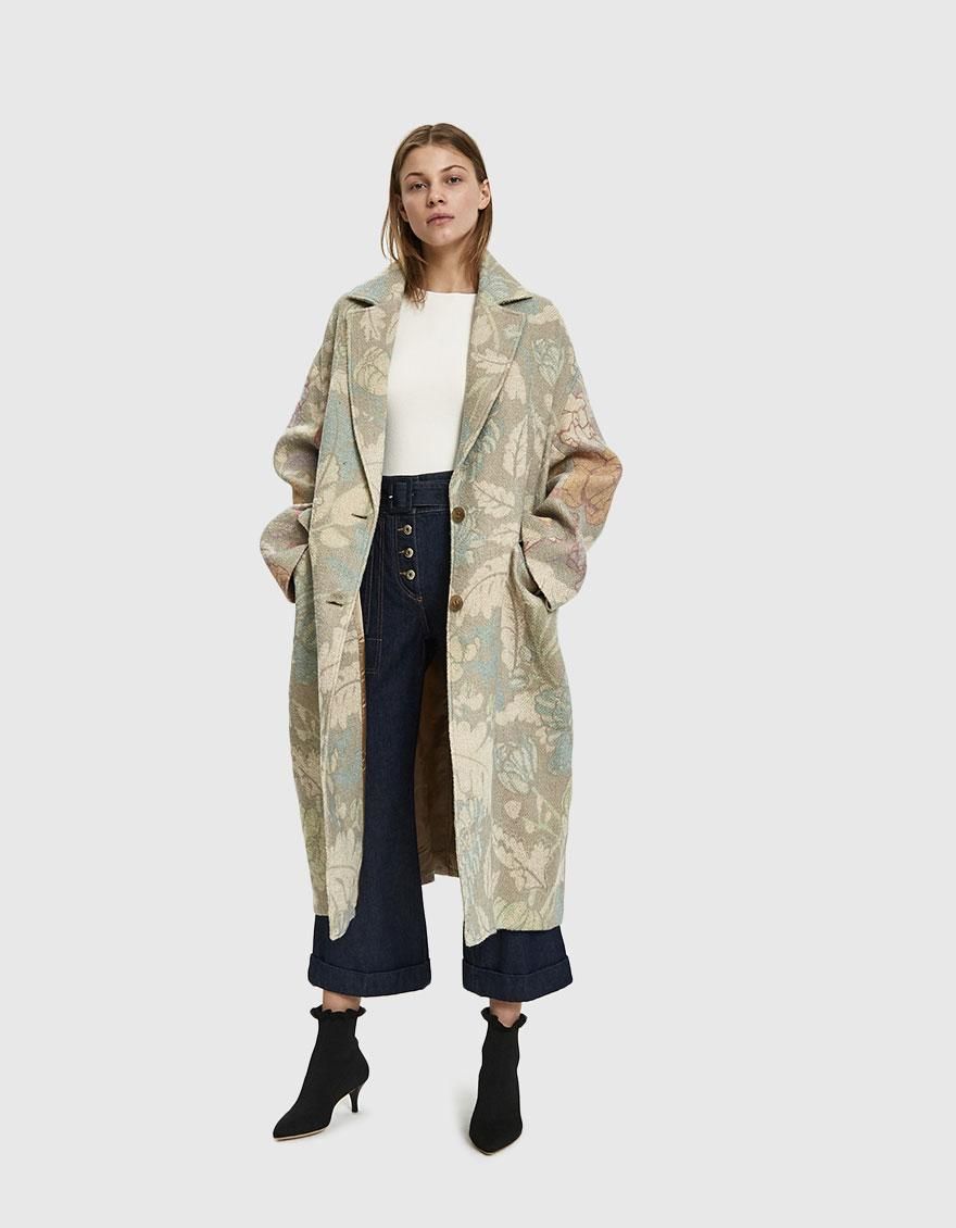See and Shop the 21 Coolest Floral Coats for Winter | Who What Wear