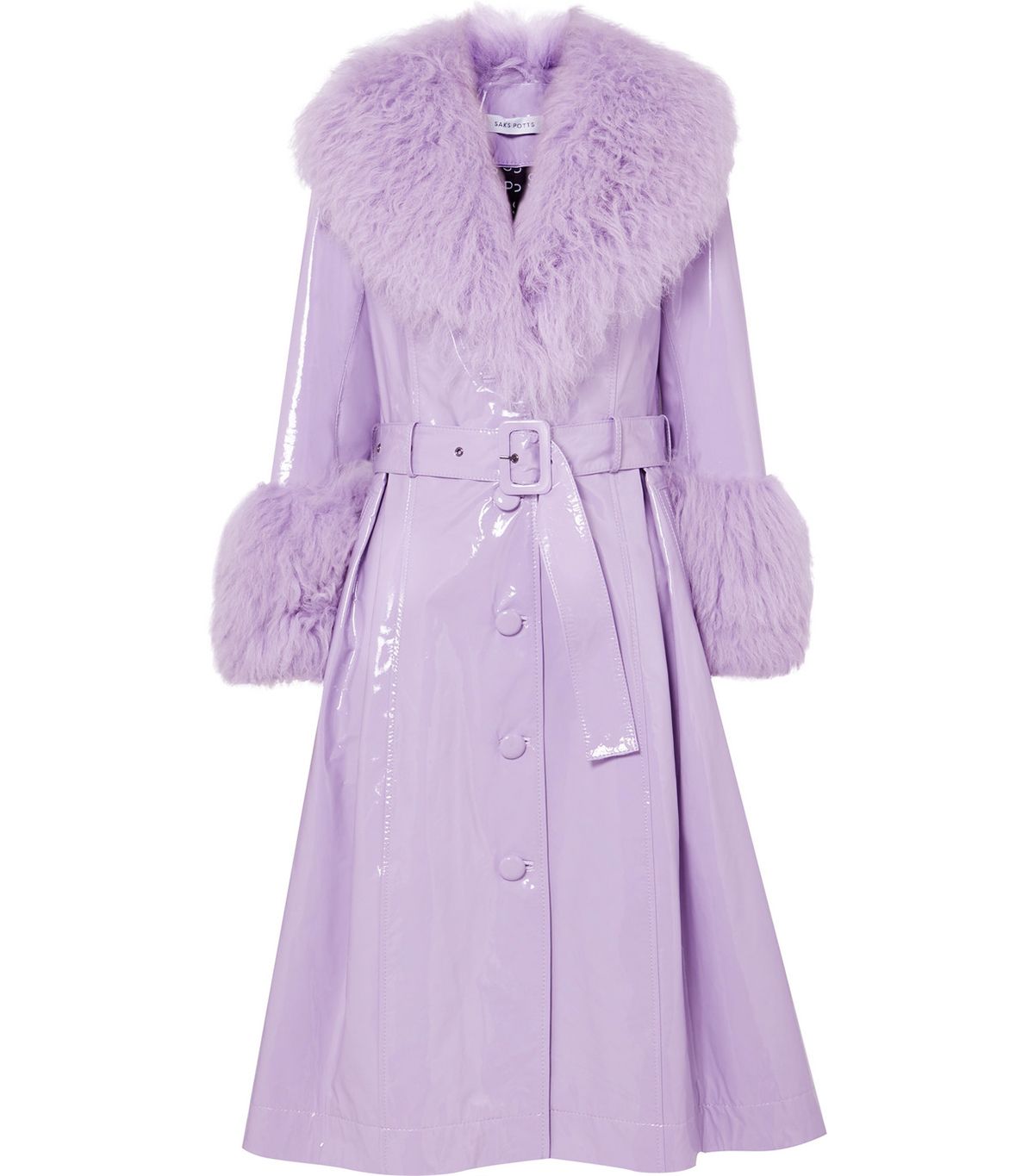 The Fur-Trimmed Saks Potts Coat You've Seen All Over IG | Who What Wear