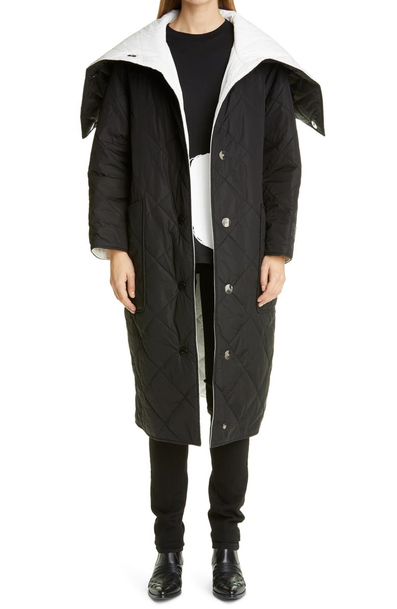 How Fashion Girls Wear the Oversize Coat Trend | Who What Wear