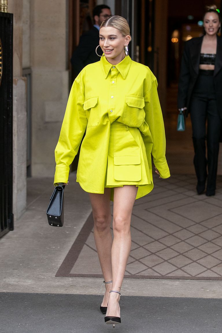 7 Ways Celebrities Are Wearing the Neon Fashion Trend | Who What Wear