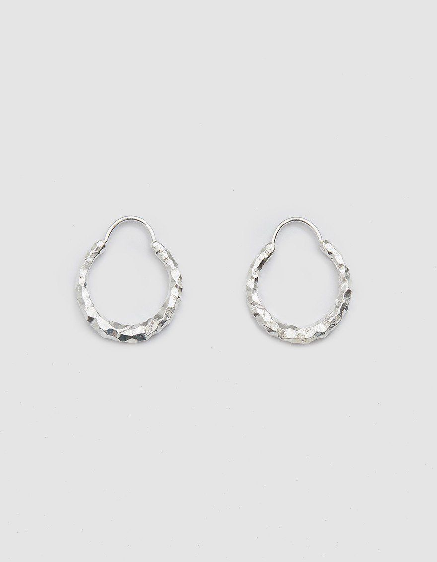 21 Silver Hoop Earrings to Wear Every Single Day | Who What Wear