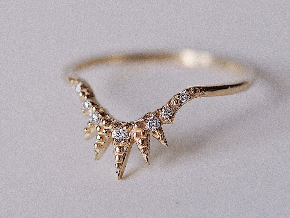 Here's How an Expert Is Stacking Wedding Rings | Who What Wear