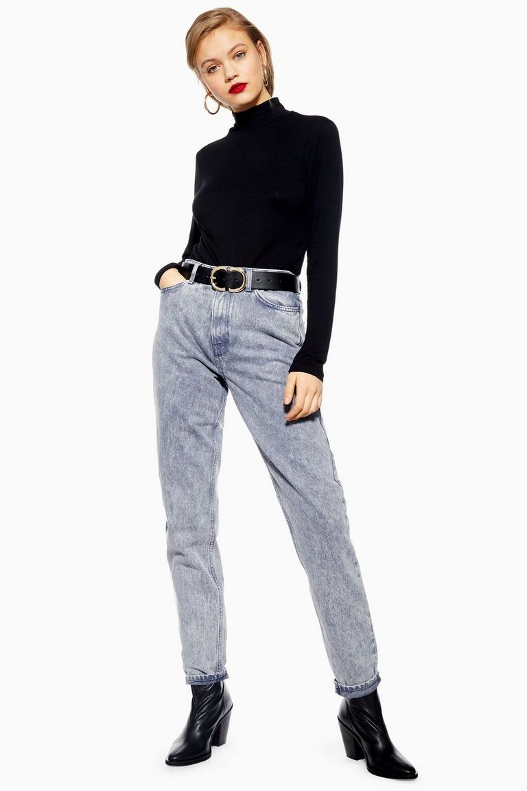 Here's How to Wear the Acid-Wash Jean Trend | Who What Wear