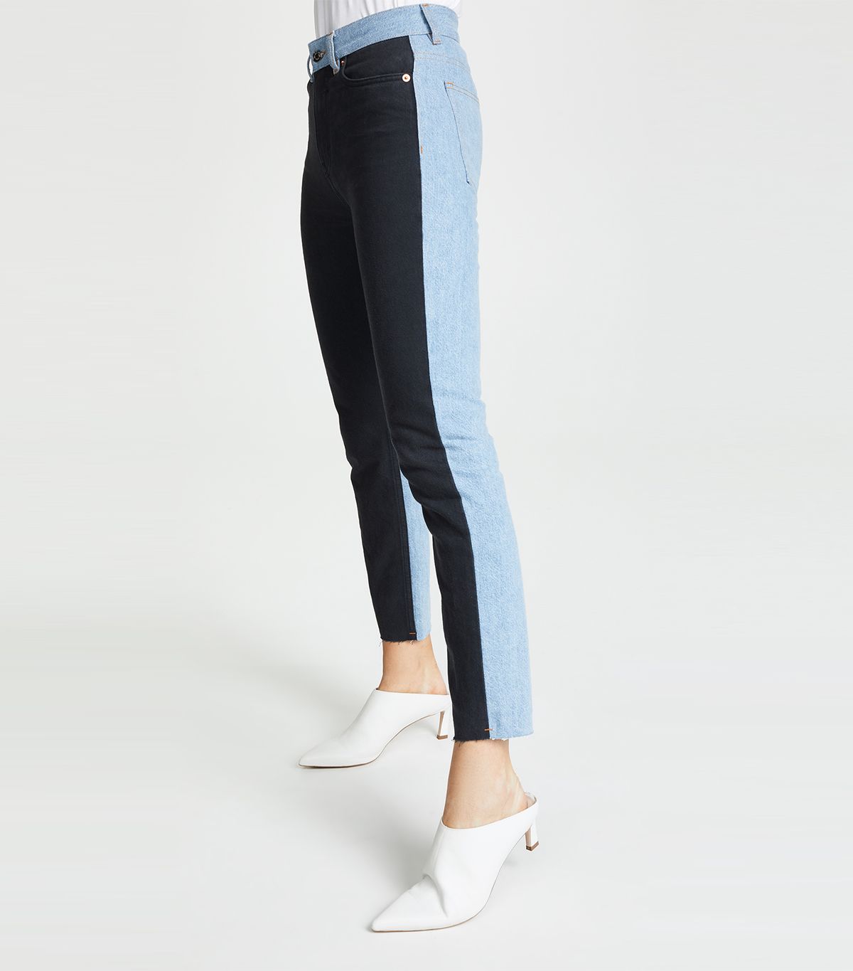 Shop the Color-Block Denim Trend of 2019 | Who What Wear