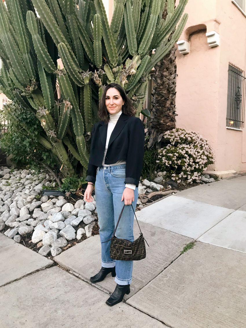 See How I Style My Winter Thrift Store Finds | Who What Wear