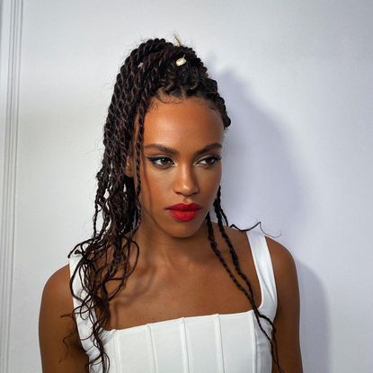 21 Half-Up, Half-Down Hairstyles That Are Simple and Chic | Who What Wear