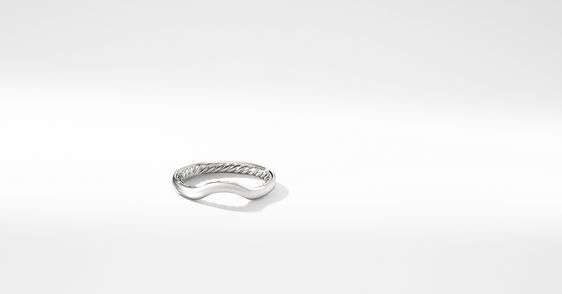15 Curved Wedding Bands That Look Great Will All Your Rings | Who What Wear