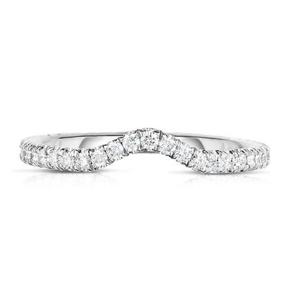 15 Curved Wedding Bands That Look Great Will All Your Rings | Who What Wear